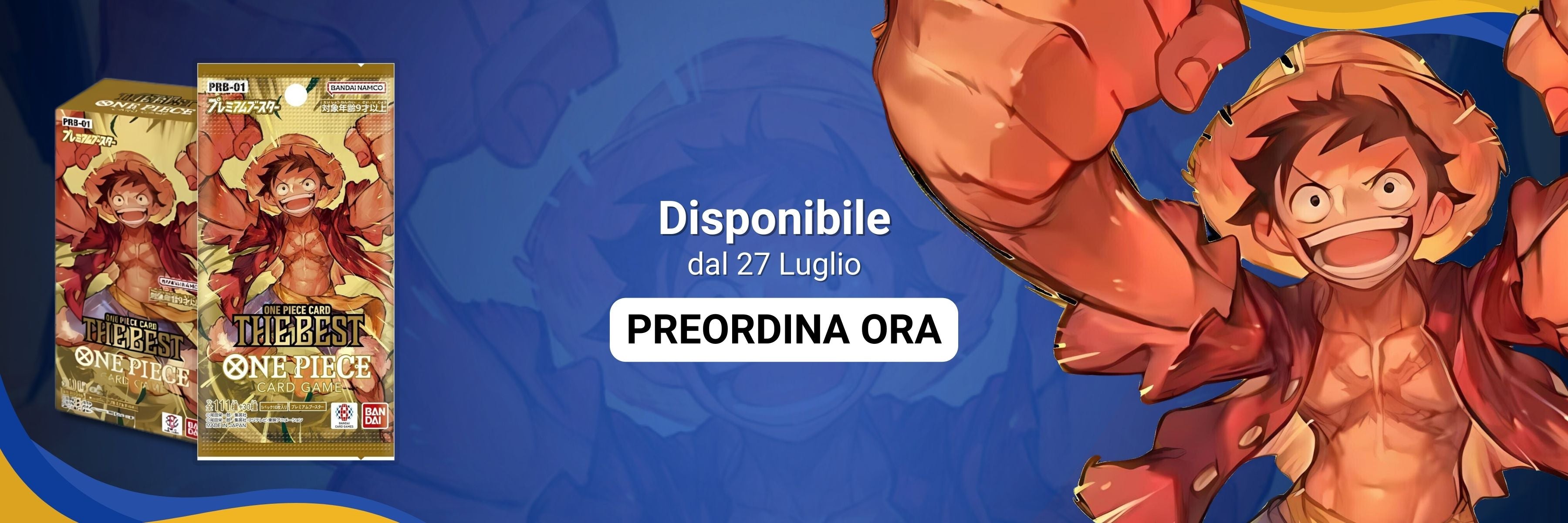 Scopri il Nuovo Set One Piece TCG PRB-01 Premium Booster - Edizione Gi ...