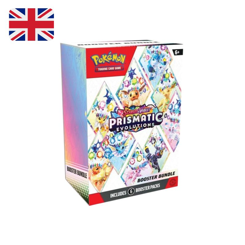 Pokemon Scarlet and Violet Prismatic Evolutions - Box 6 bustine 10 car ...